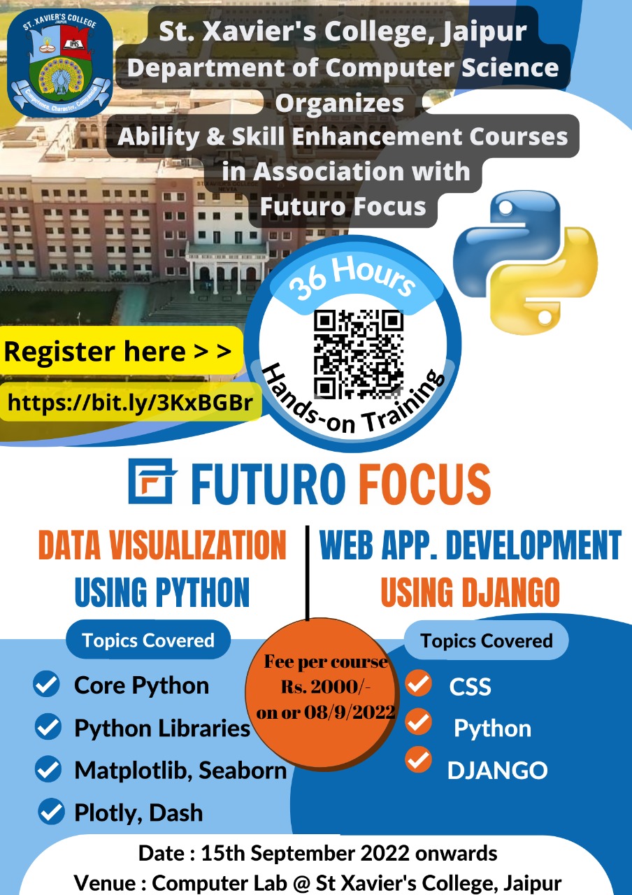 Ability & Skill Enhancement Courses (Futuro Focus) - St. Xavier's College Jaipur
