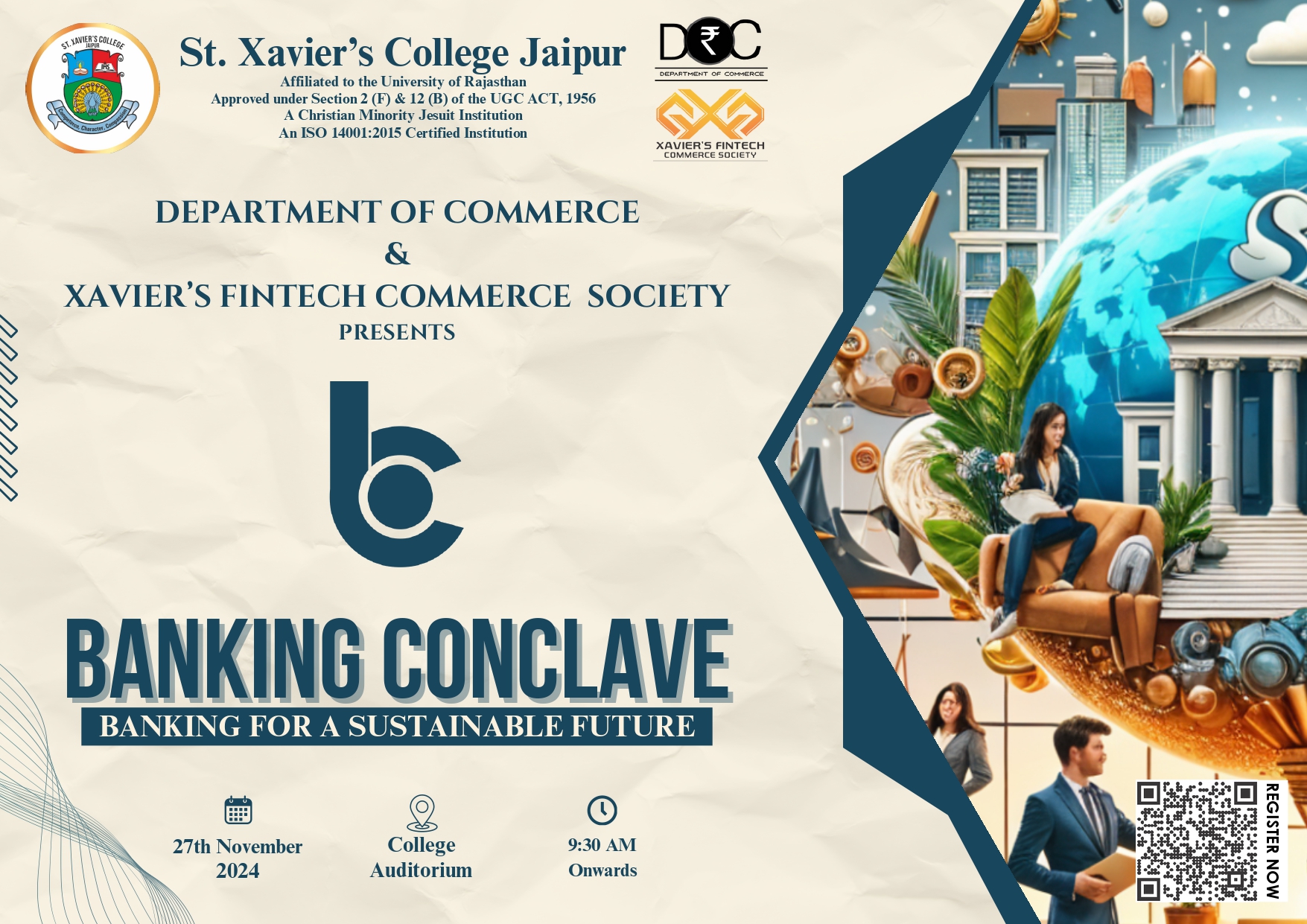 Banking Conclave - St. Xavier's College Jaipur