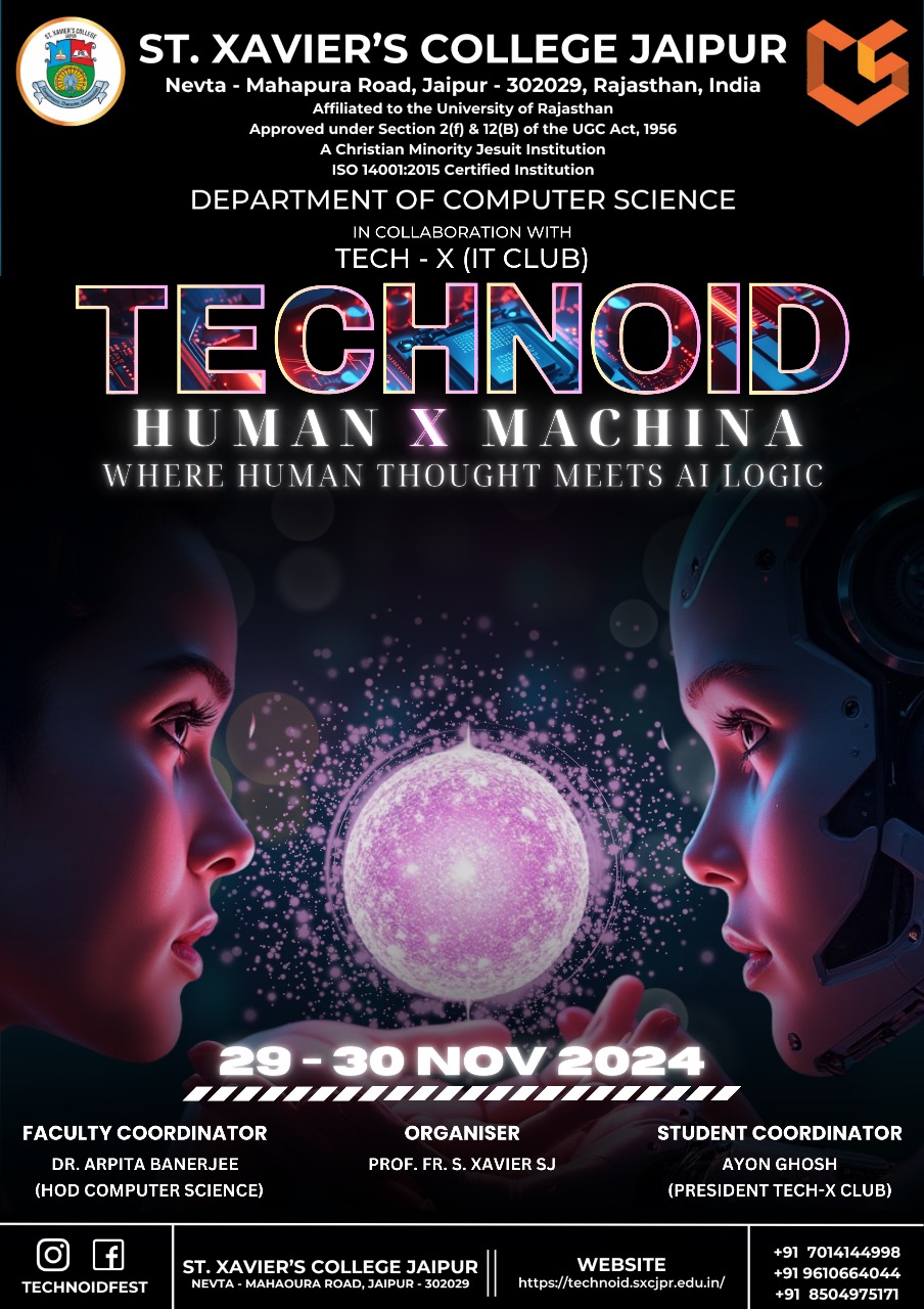 TECHNOID '24 - St. Xavier's College Jaipur