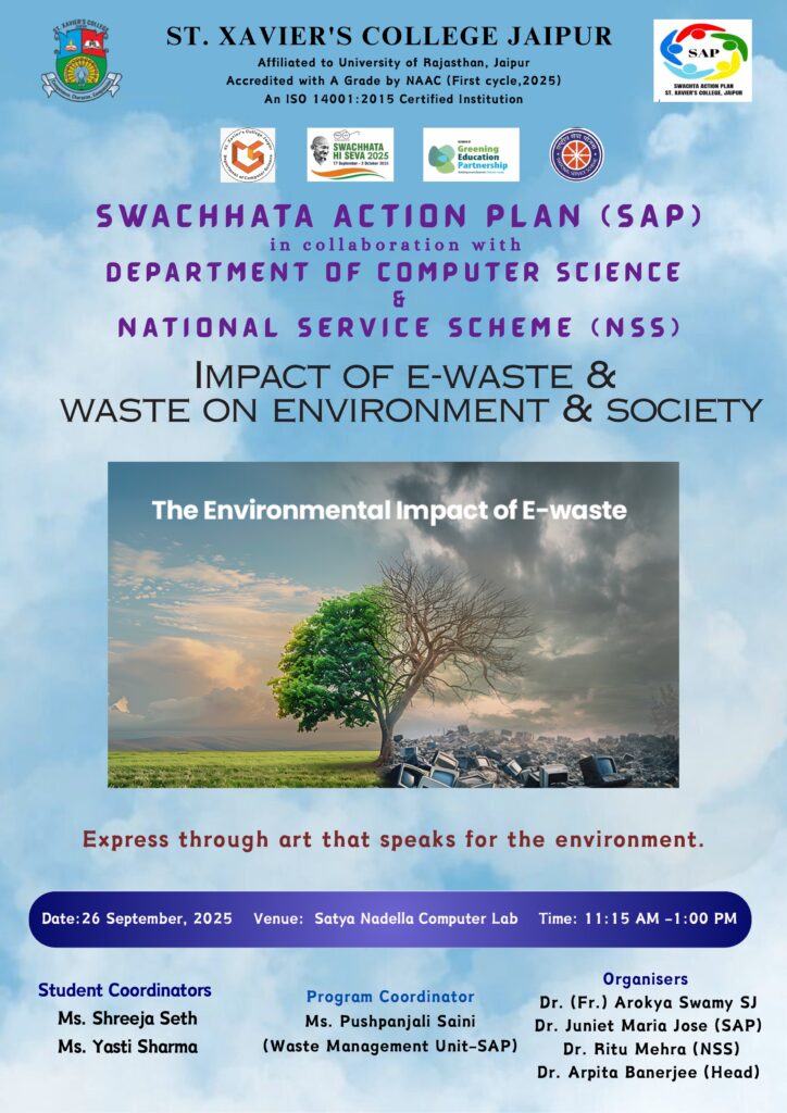 E-Poster Competition – “Impact of E-Waste & Waste on Environment ...