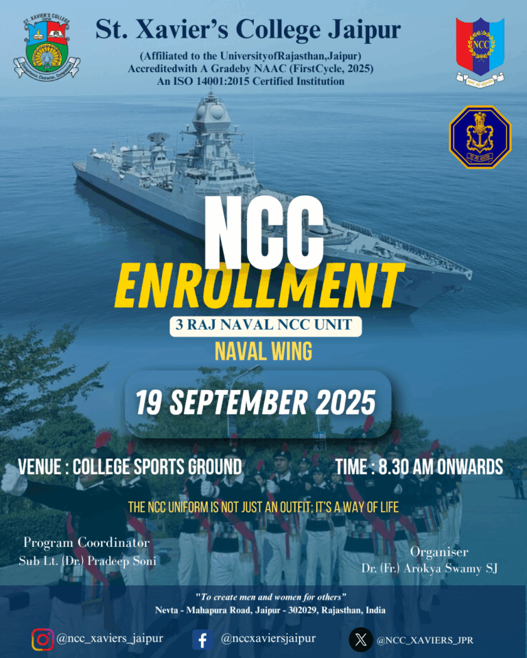 NCC - St. Xavier's College Jaipur