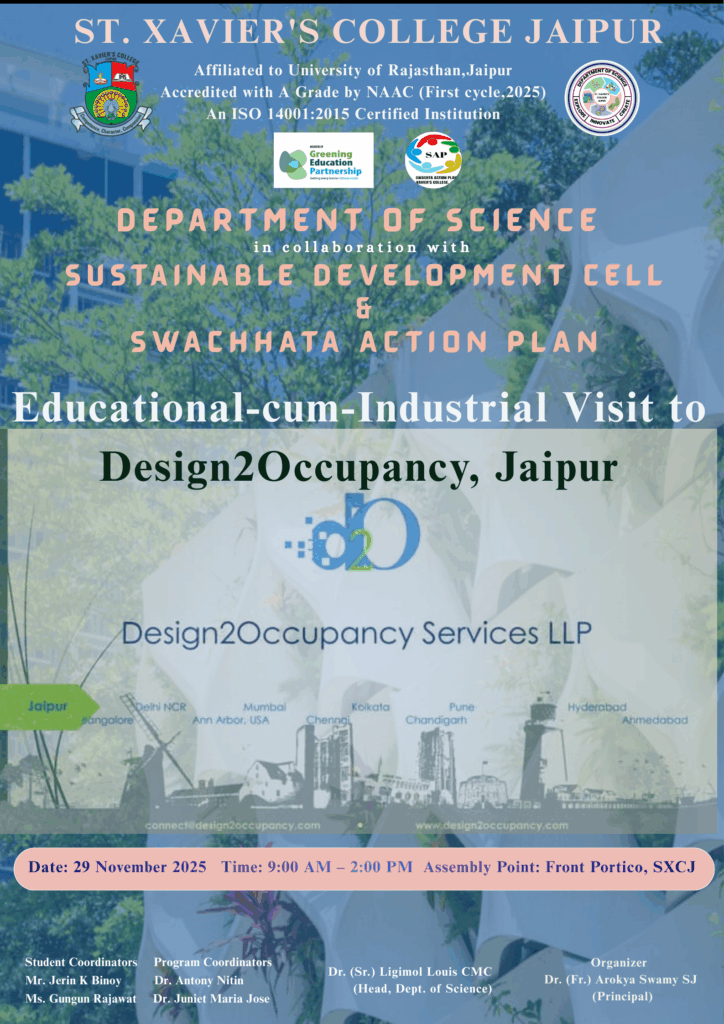 Educational-cum- Industrial Visit to Design2Occupancy, Jaipur - St ...